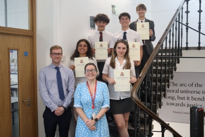 Cardinal Vaughan Memorial School - Lower Sixth Community Service Awards