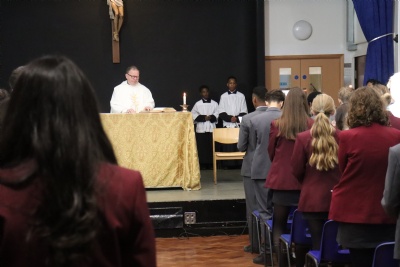Cardinal Vaughan Memorial School - Mass for the New Lower Sixth Form