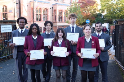 Cardinal Vaughan Memorial School - CVMS Pupil In Top 15 of the Senior ...